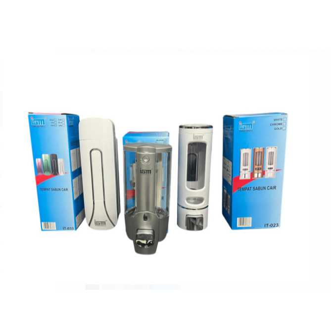 Jual Dispenser Sabun Cair Single Tempat Hand Soap Key Lock Tube Double ...