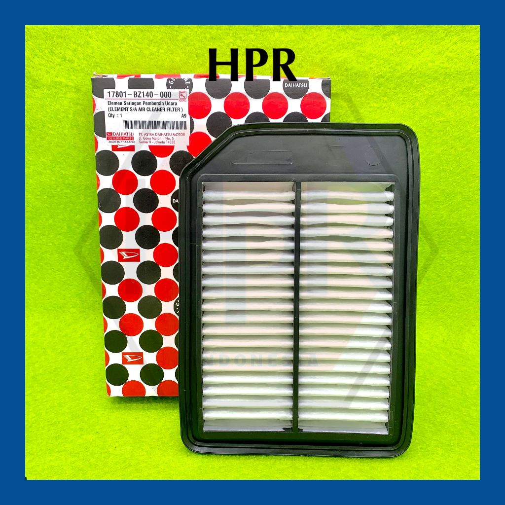 Jual Air Filter Saringan Udara Mesin 17801-BZ140 Toyota Agya 1.0 1000cc ...