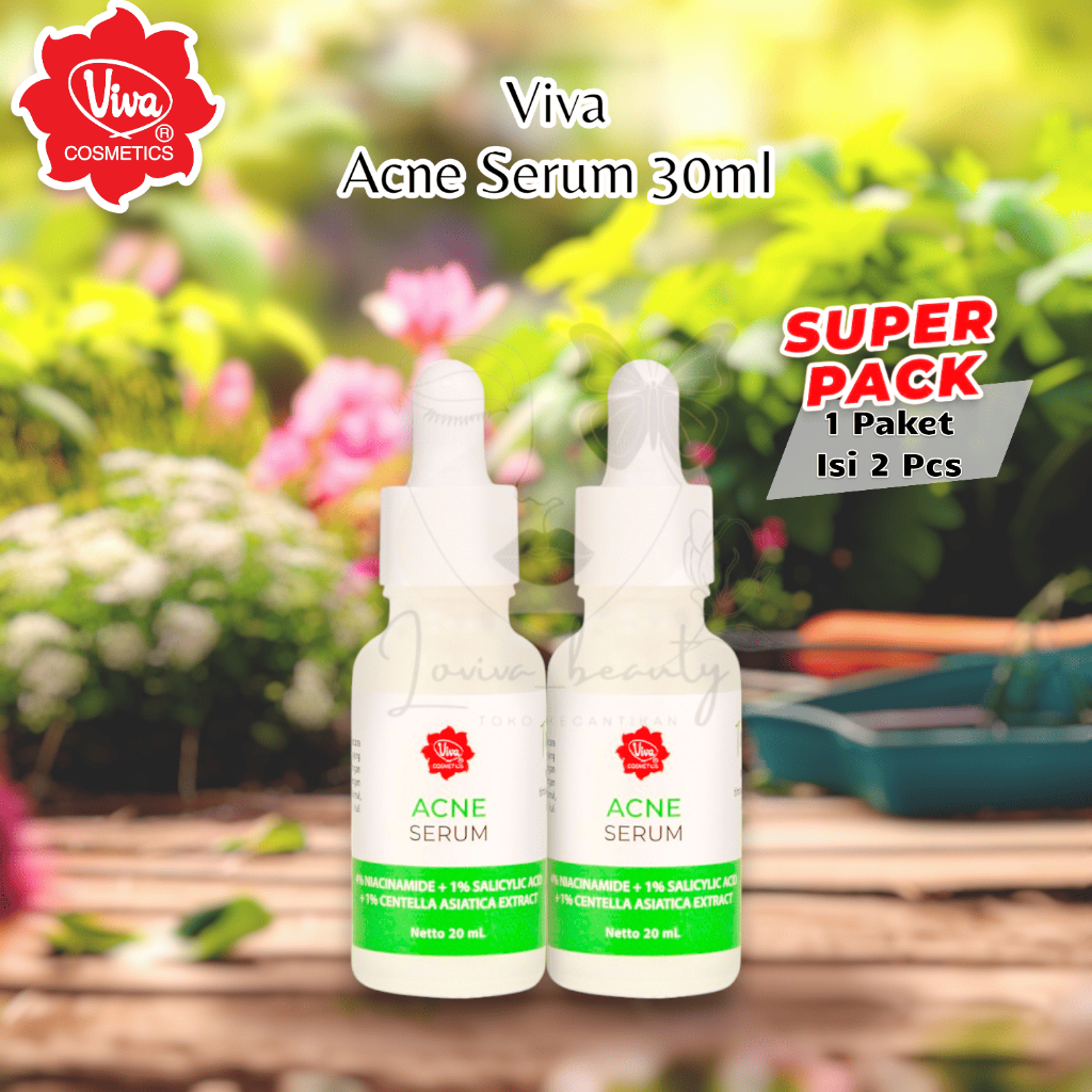 Jual [Super Pack] Viva Acne Serum 30ml (Isi 2 Pcs) | Shopee Indonesia