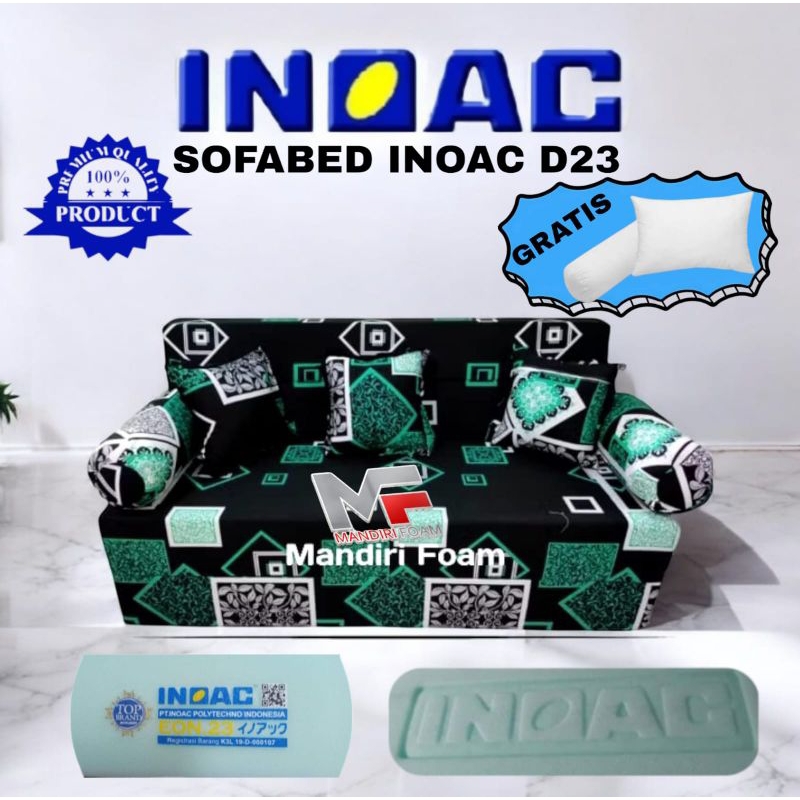 Jual Sofabed Inoac D23 Tebal 20 Garansi 10 Tahun Sofa Bed Inoac Sofa ...