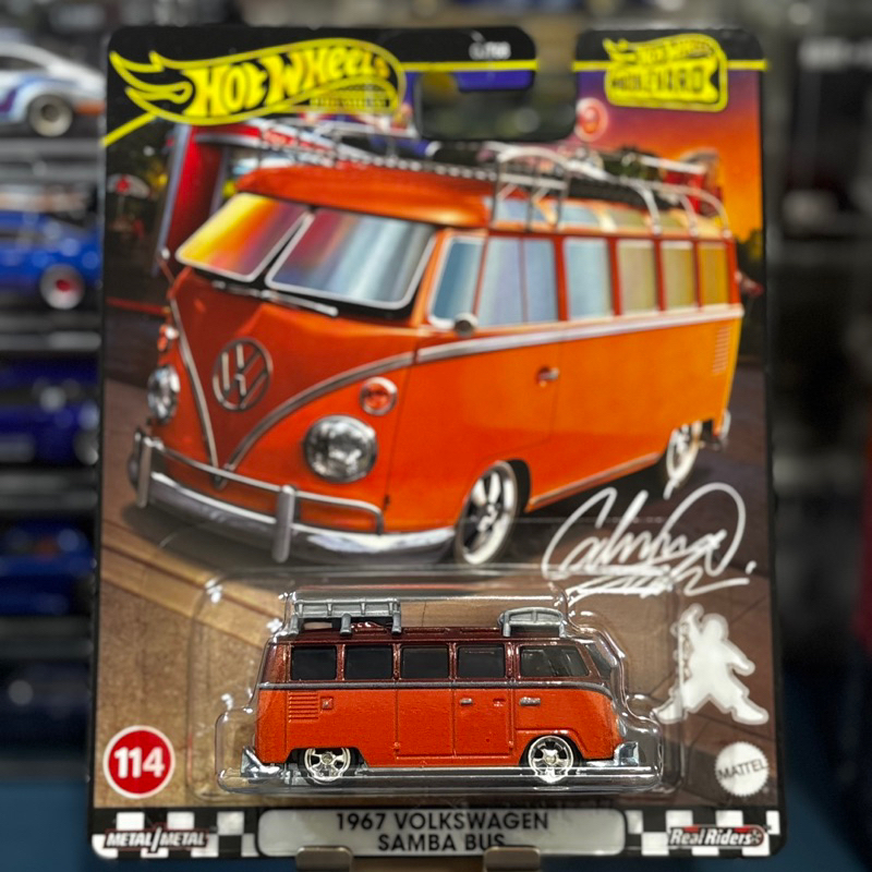 Jual Hot Wheels Premium 1967 Volkswagen Samba Bus (Japan Sticker) | HW ...