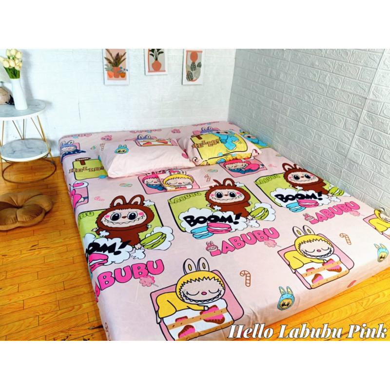 Jual SPREI SPESIAL EDISI LABUBU VIRAL TERLARIS ADEM SUPER HALUS LEMBUT ...