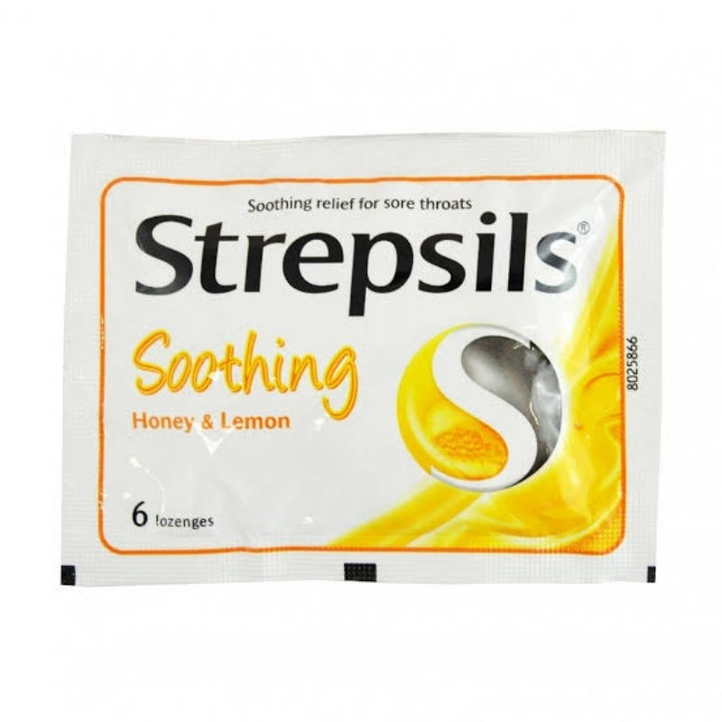 Jual Permen Strepsils Honey Lemon Membantu Melegakkan Tenggorokan - 6 ...