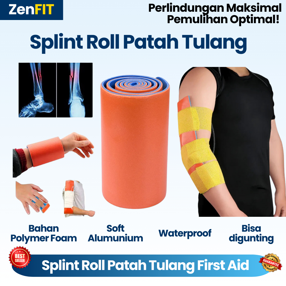 Jual Splint Roll Patah Tulang | Splinting Brace Support | Pelindung ...