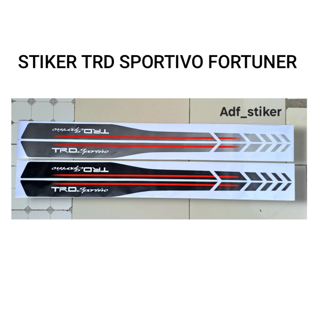 Jual Stiker list Body Fortuner Vrz 2020 2021 / Stiker Fortuner Trd ...