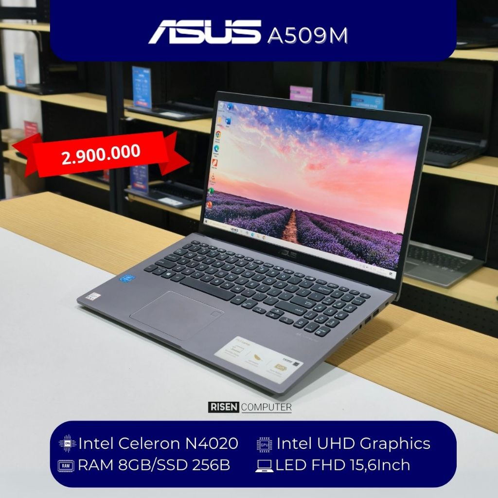 Jual JUAL LAPTOP SECOND BERKUALITAS ASUS A509M Intel Celeron N4020 RAM ...