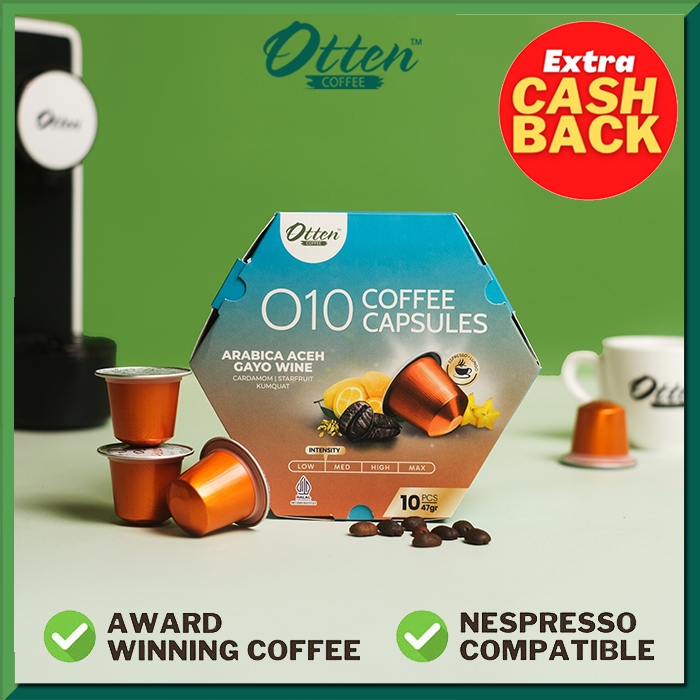 Jual Kopi Kapsul - O10 Arabica Aceh Gayo Wine Coffee Capsule | Kapsul ...