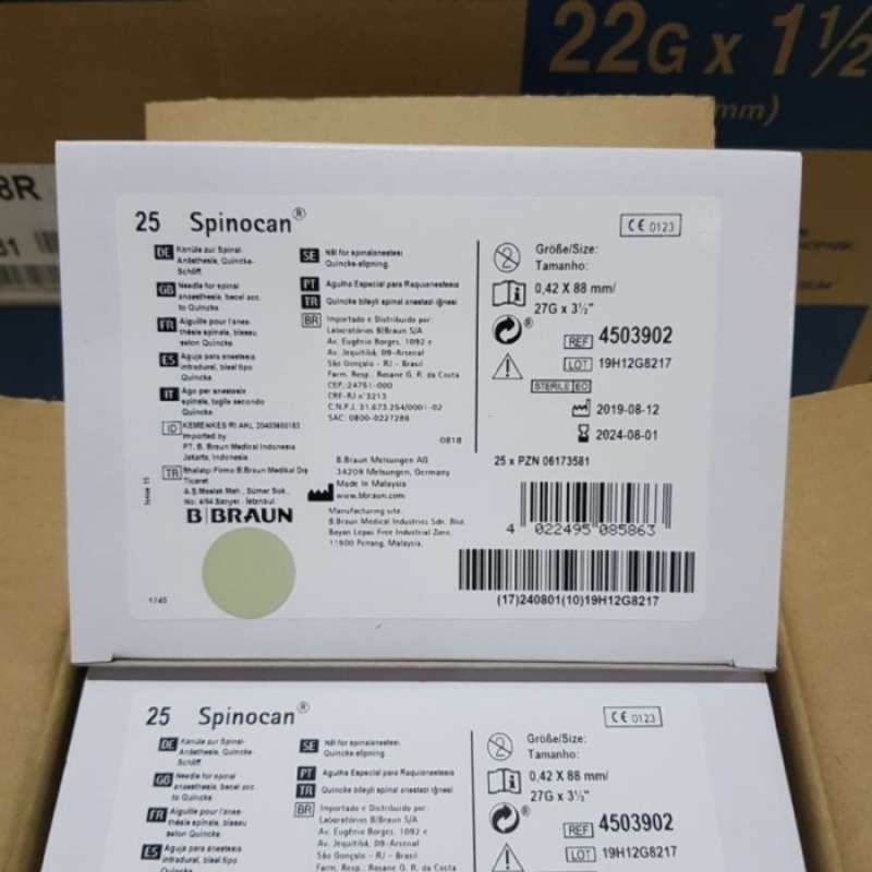Jual Spinocan 27G B Braun Spinal Needle | Shopee Indonesia