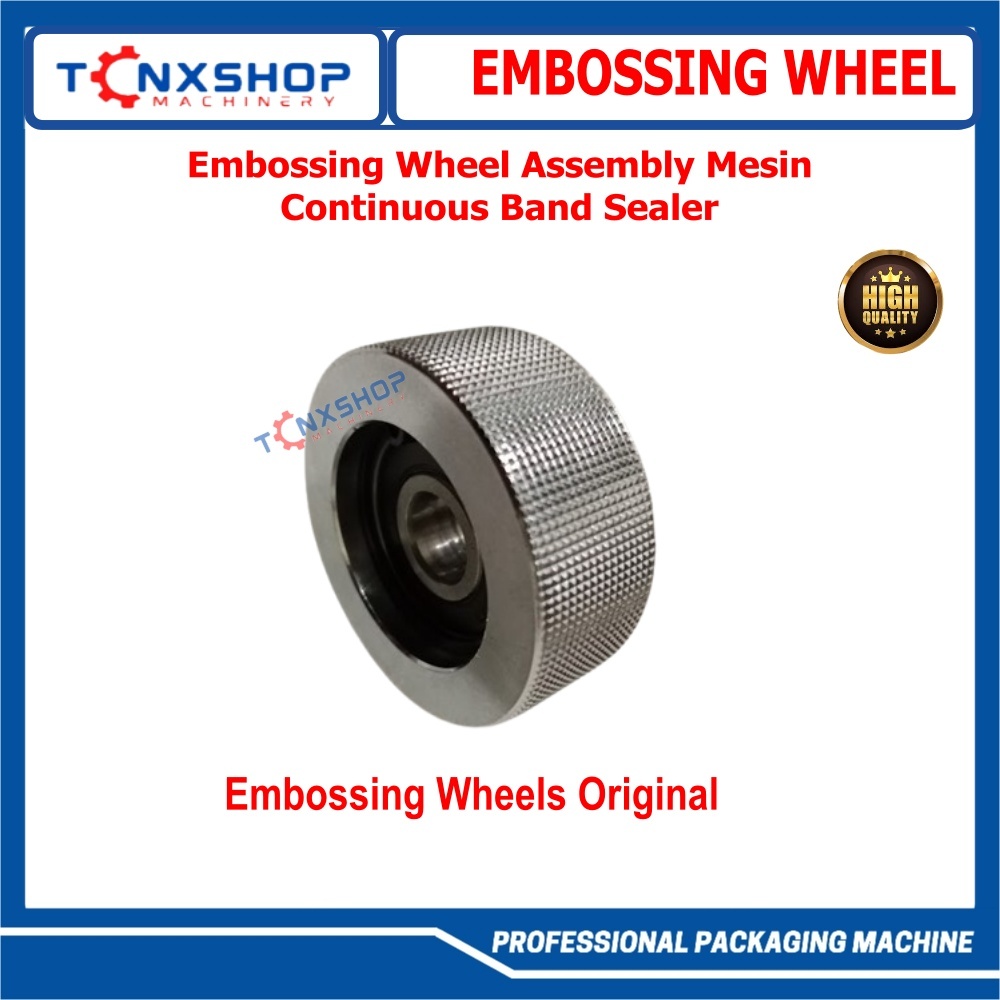 Jual Embossing Wheel Assembly Roda Roll Press Mesin Continuous Band ...