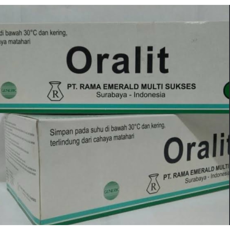 Jual ORALIT ( 1 BOX = 100 SACHET ) | Shopee Indonesia