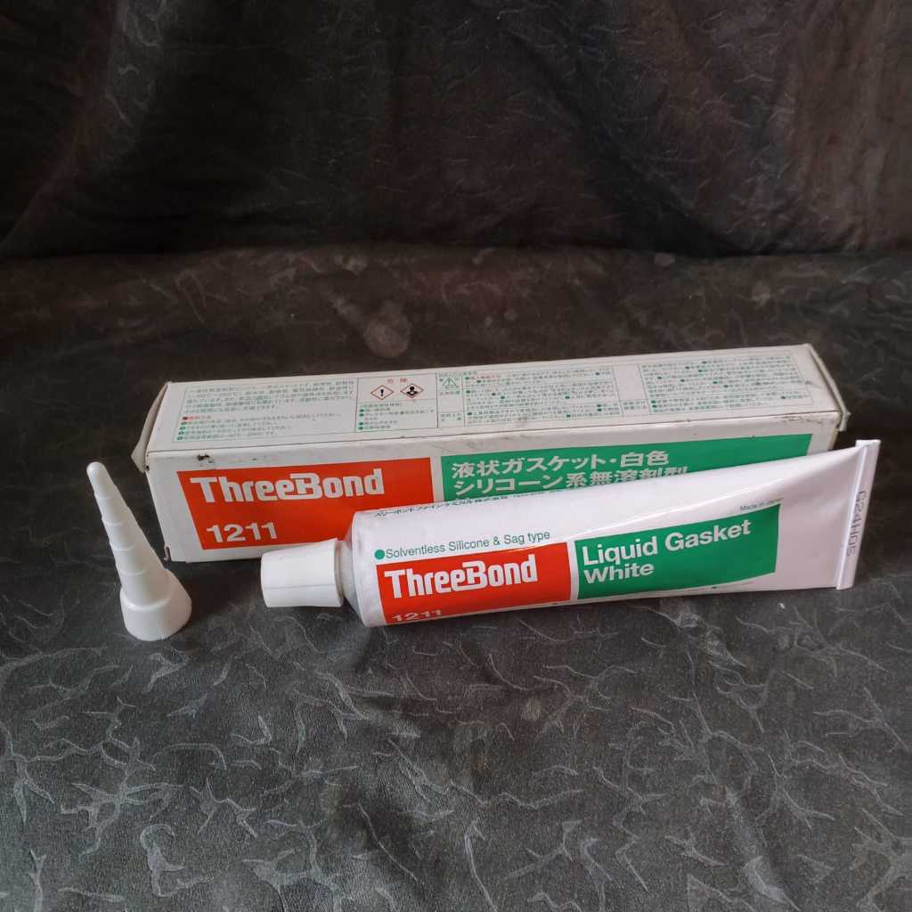 Jual ThreeBond 1211 Liquid Gasket White Net 100g | Shopee Indonesia
