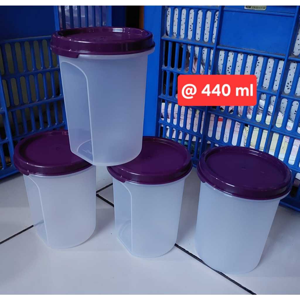 Jual TUPPERWARE MM Round#2 440 ml (hrg satuan) | Shopee Indonesia