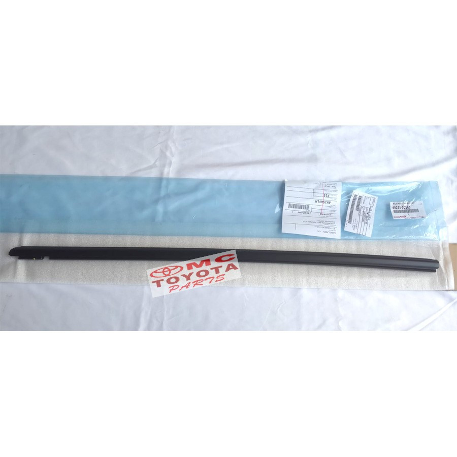 Jual Pelipit Pintu / Karet Kaca Luar Depan Belakang Kanan Kiri Toyota ...