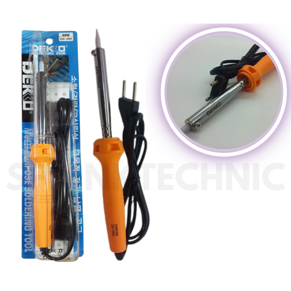 Jual Solder Dekko DS-60N DS60N 60 Watt Made In Korea ORIGINAL | Shopee Indonesia