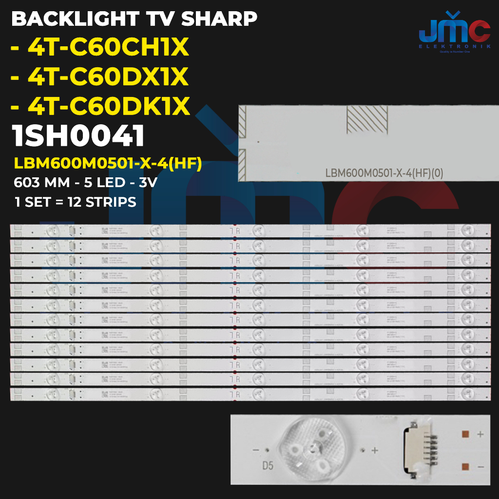 Jual Backlight TV SHARP 60 Inch 4T-C60CH1X 4T-C60DX1X 4T-C60DK1X ...
