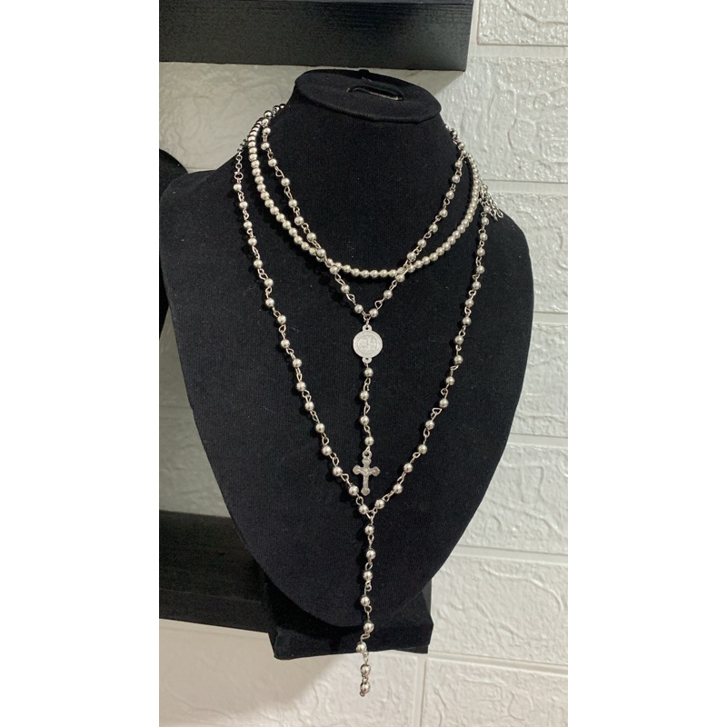 Jual Kalung Silver Manik by cutie.stuffy_ | Shopee Indonesia