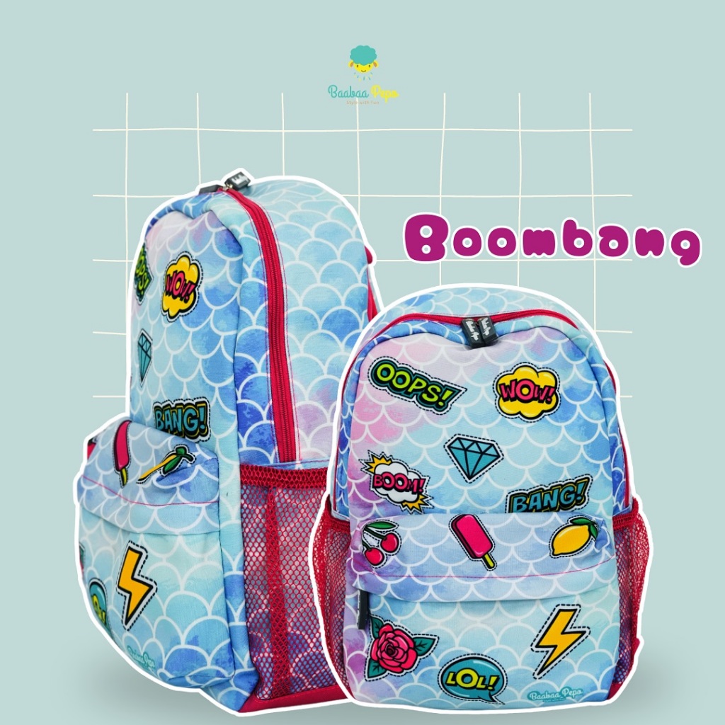 Jual Baabaapepo - Backpack Motif BOOMBANG | Shopee Indonesia
