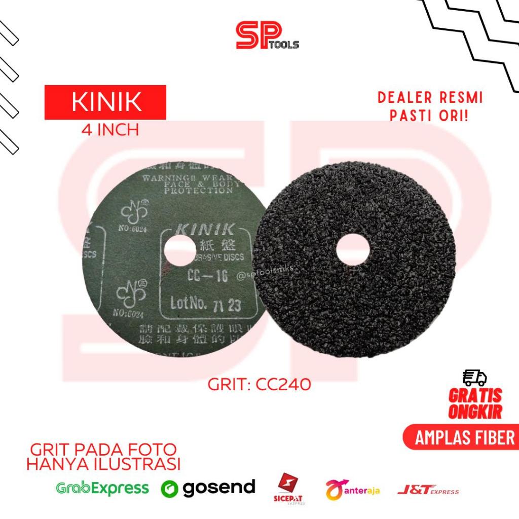 Jual AMPLAS FIBER / MATA GERINDA GURINDA AMPLAS ABRASIVE DISC 4" 4 INCH ...