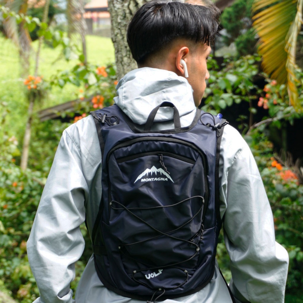 Jual Montagna Tas Hydropack 10L Trail Running Foldable WOLF Tas Sepeda ...