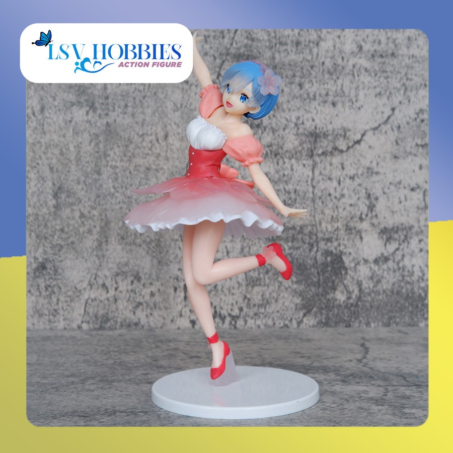 Jual Action Figure Rem Re Zero Red Dress Ver Rem Figure Non Official ...