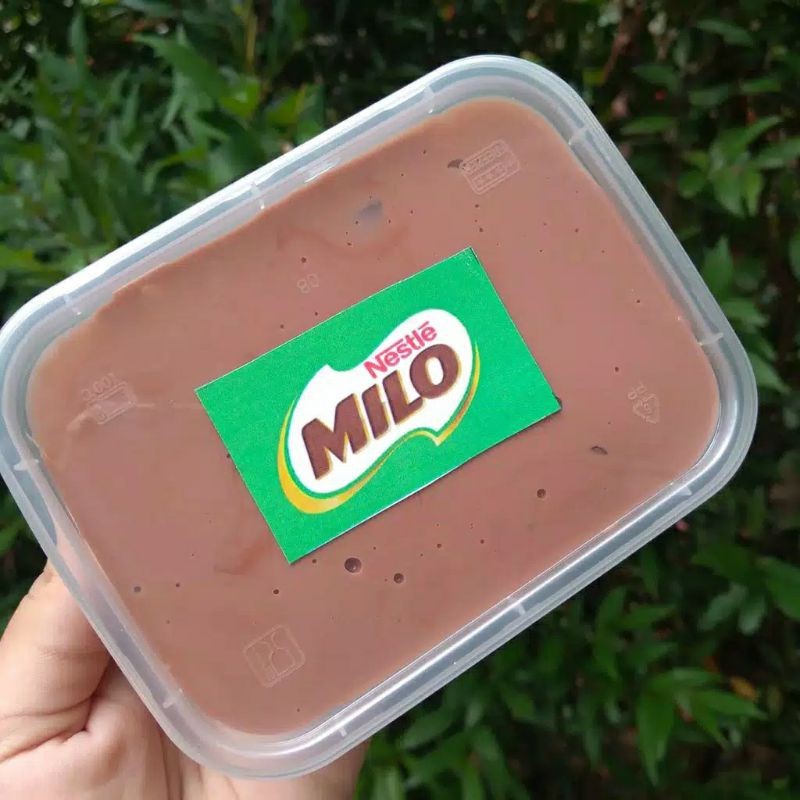 Jual MILO PUDING SLIME // SLIME RASA MILO 200ML // TERMURAH DAN ...