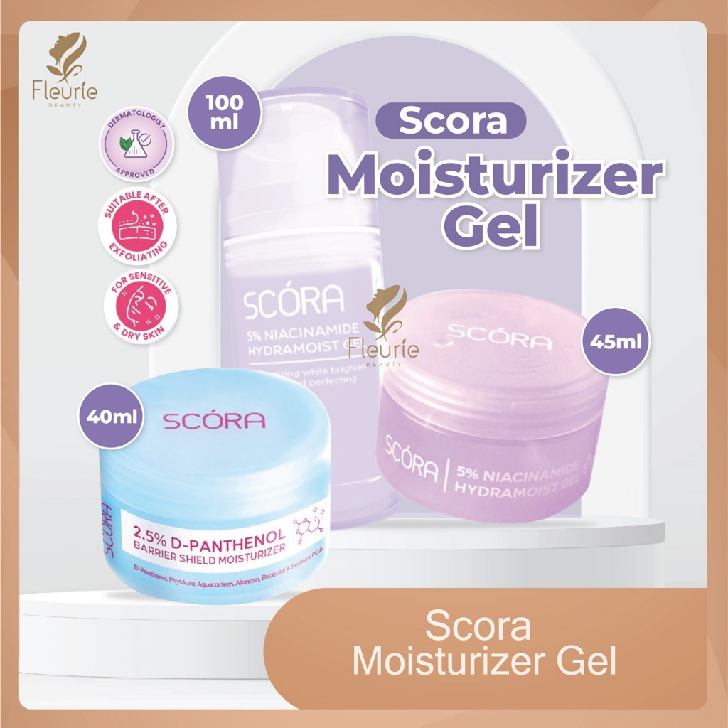 Jual Scora Moisturizer Gel - 5% Niacinamide Hydramoist / 2.5% D ...