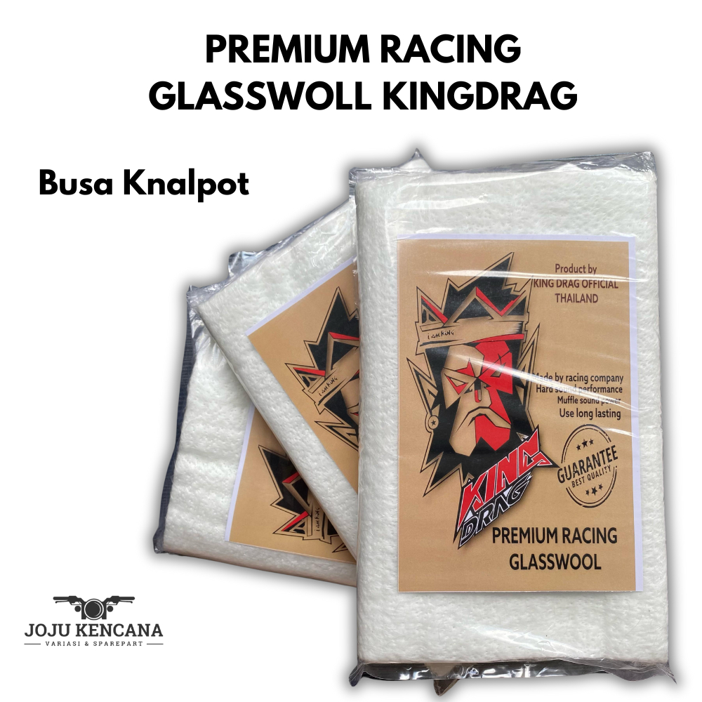 Jual Motor Busa Knalpot Anti Bakar Glasswool Racing KINGDRAG Gasbull ...