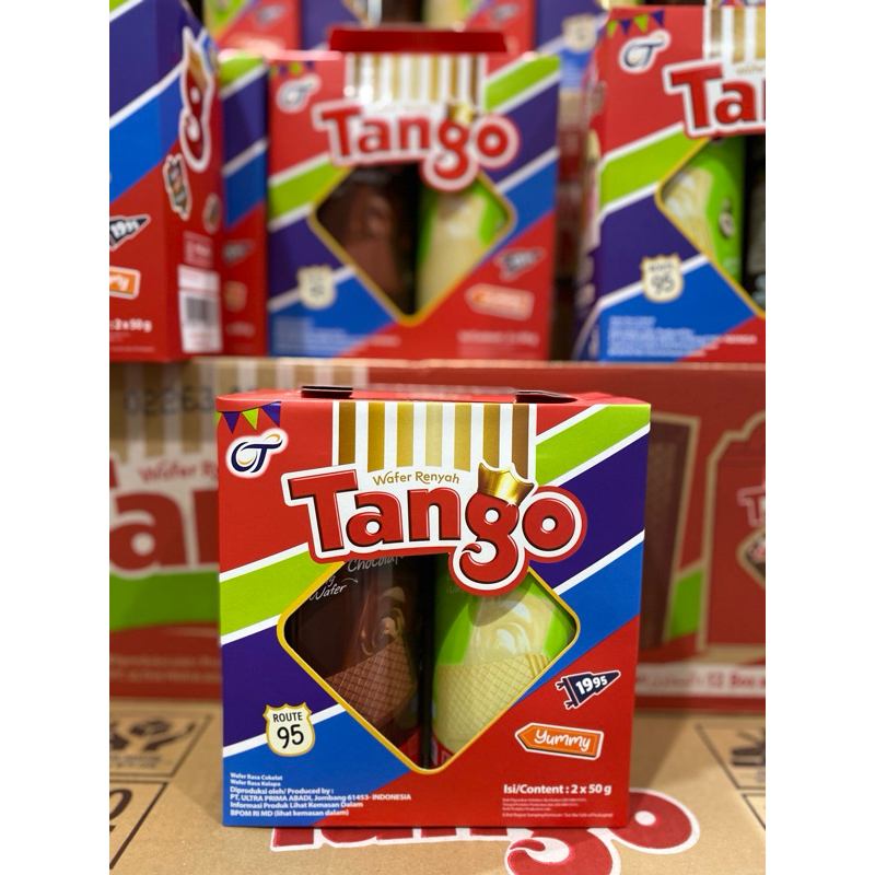 Jual Wafer Tango Gift Box (isi 2) 2x50gr | Shopee Indonesia