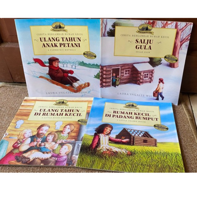 Jual Buku Cerita Bergambar Rumah Kecil (set 4 -Buku) | Shopee Indonesia
