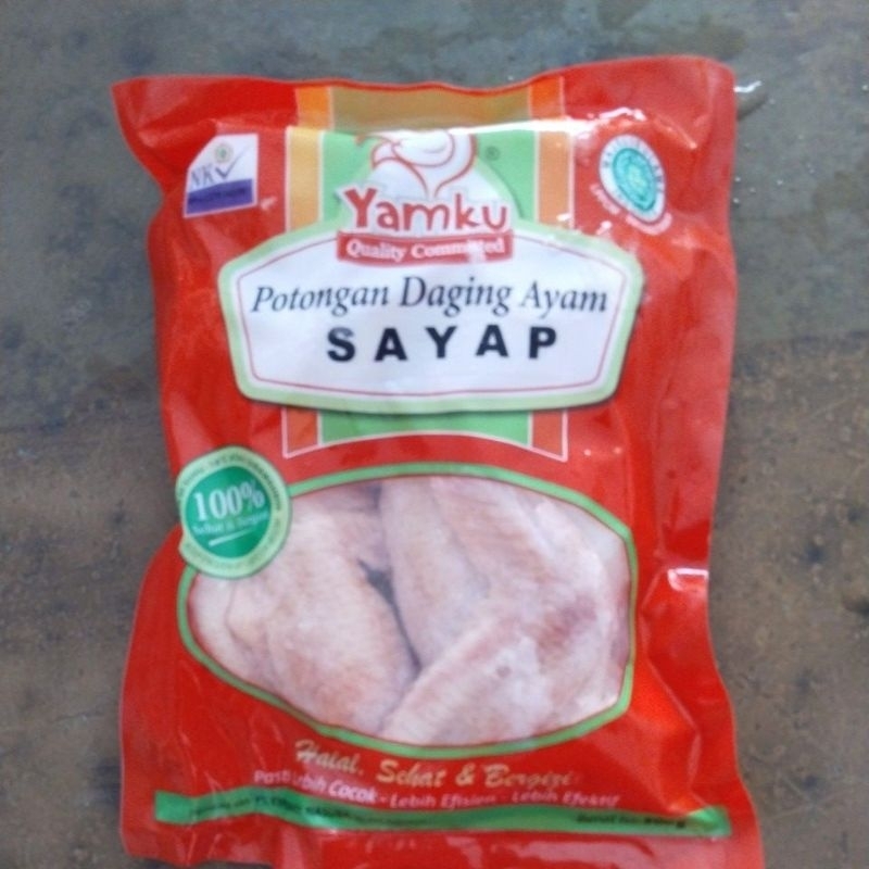 Jual Yamku Potongan Daging Ayam SAYAP 500gr | Shopee Indonesia