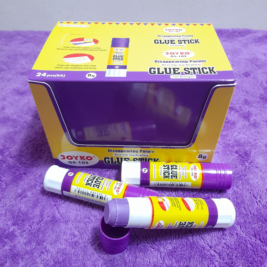 Jual Lem Glue Stick Joyko GS-105 UNGU (Lebih Rekat) | Shopee Indonesia