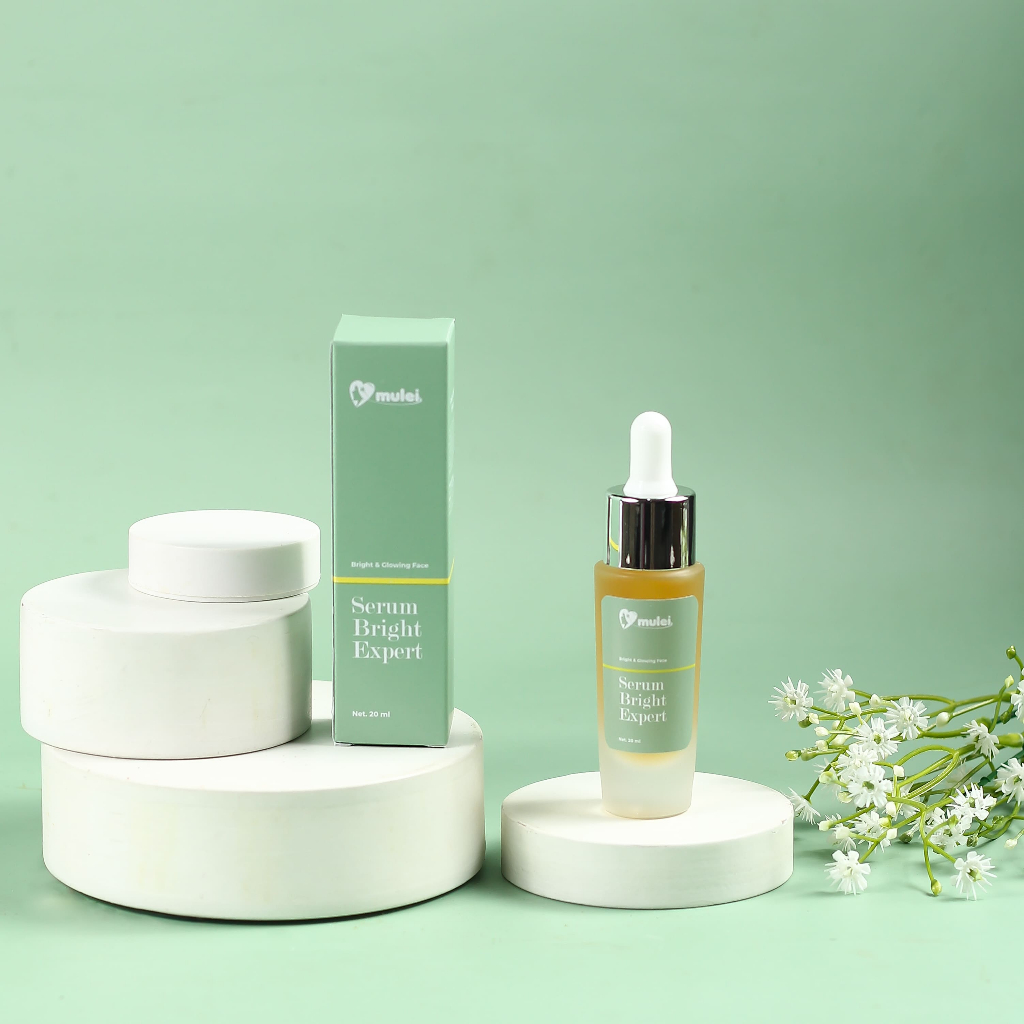 Jual Mulei Serum Bright Expert | Ethyl Ascorbic Acid, Niacinamide ...
