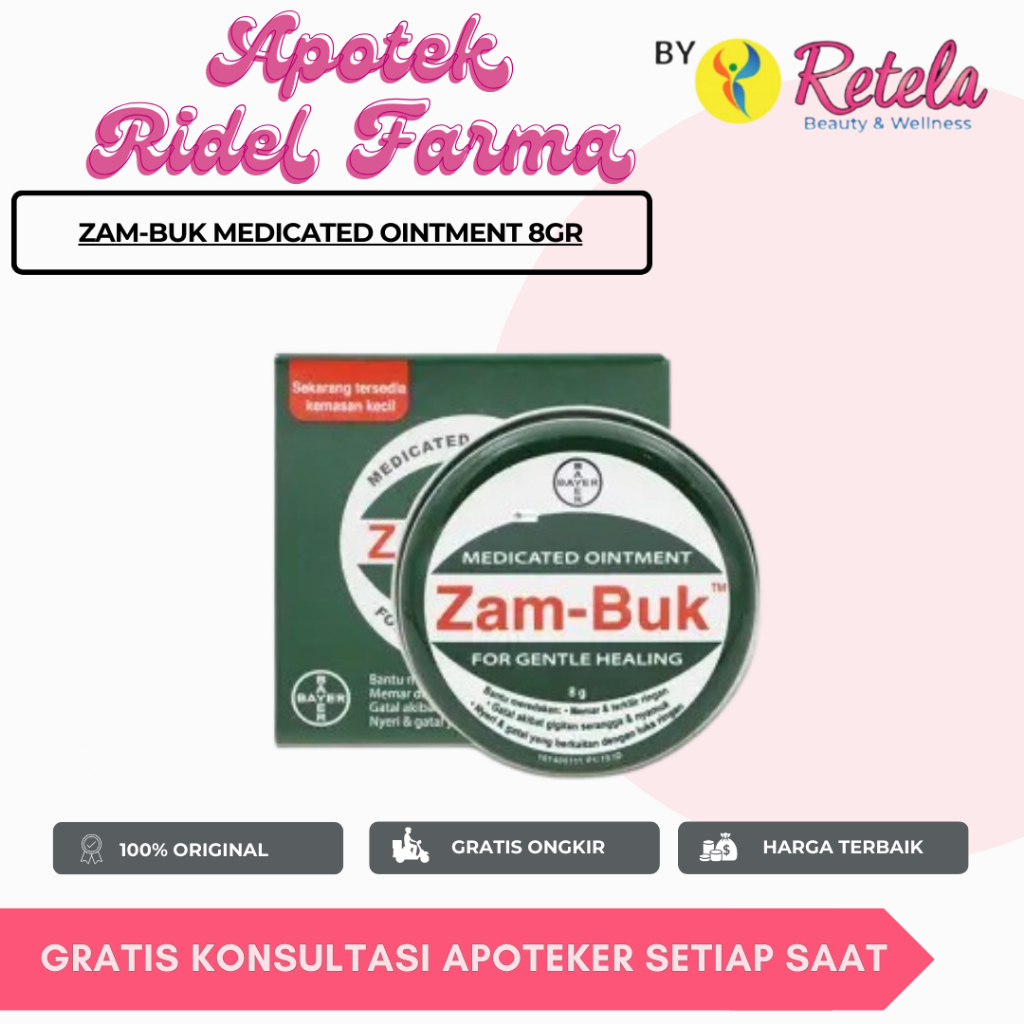 Jual ZAM-BUK MEDICATED OINTMENT 8GR | Shopee Indonesia
