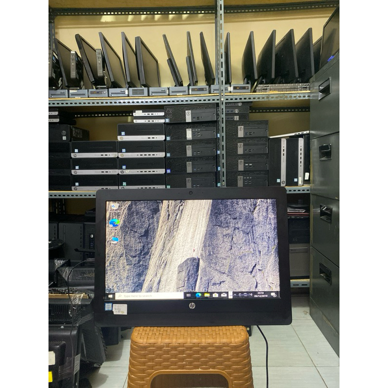 Jual all in one hp pro 400 g2 core i3 6100 Ram 4GB ssd 128GB/wifi ...