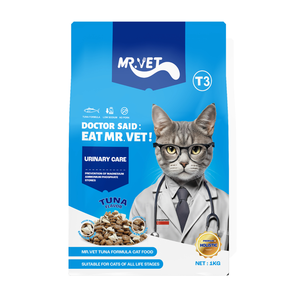 Jual Mr Vet - Makanan kucing Mr.Vet Urinary Care untuk menjaga ...