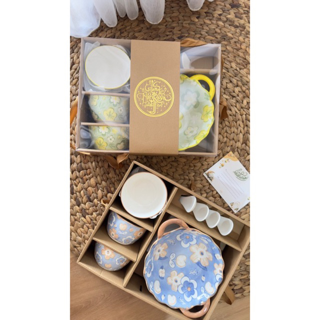 Jual Hampers Lebaran Idul Fitri Maryam Dinnerware Set Hampers | Shopee ...