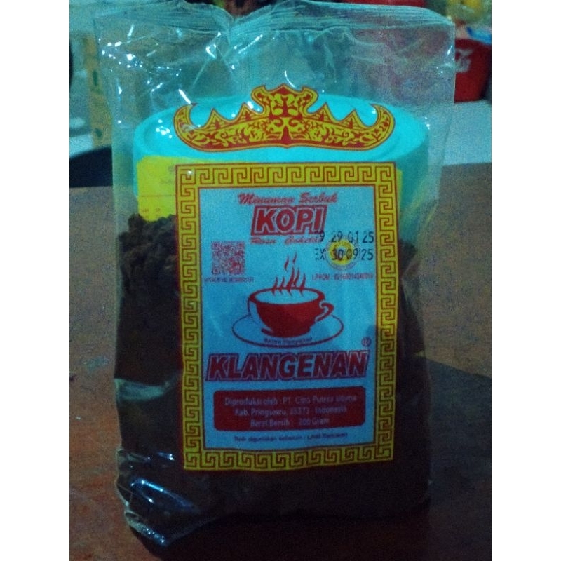Jual KOPI BUBUK CAP KLANGENAN ASLI LAMPUNG. 200 gr. | Shopee Indonesia