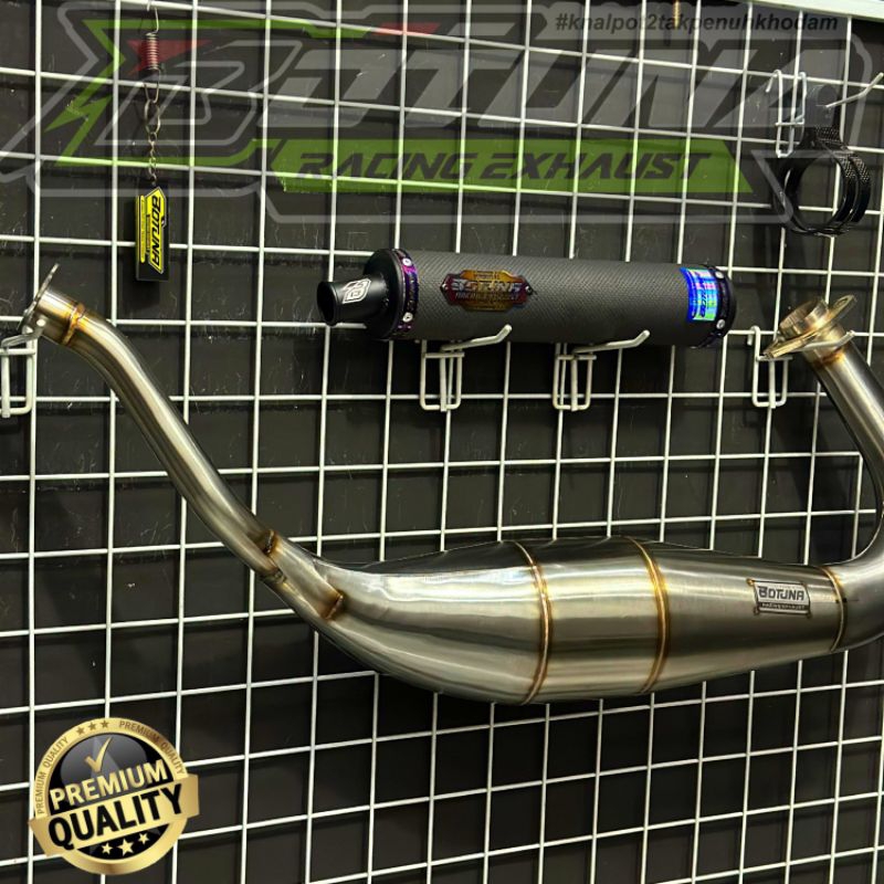 Jual KNALPOT NINJA R RR SS ORIGINAL BOTUNA RACING TYPE DOFF REBORN-02 ...