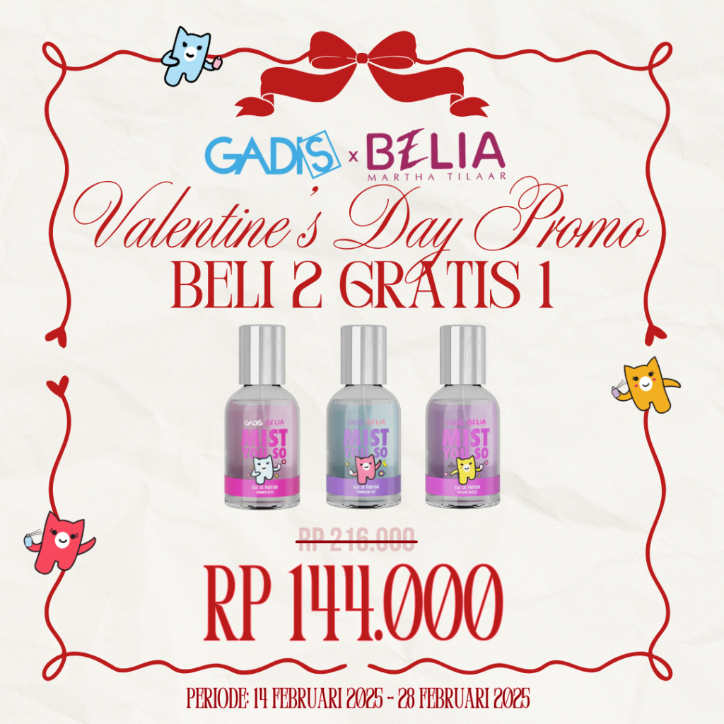 Jual Gadis X Belia Eau De Perfume Shopee Indonesia