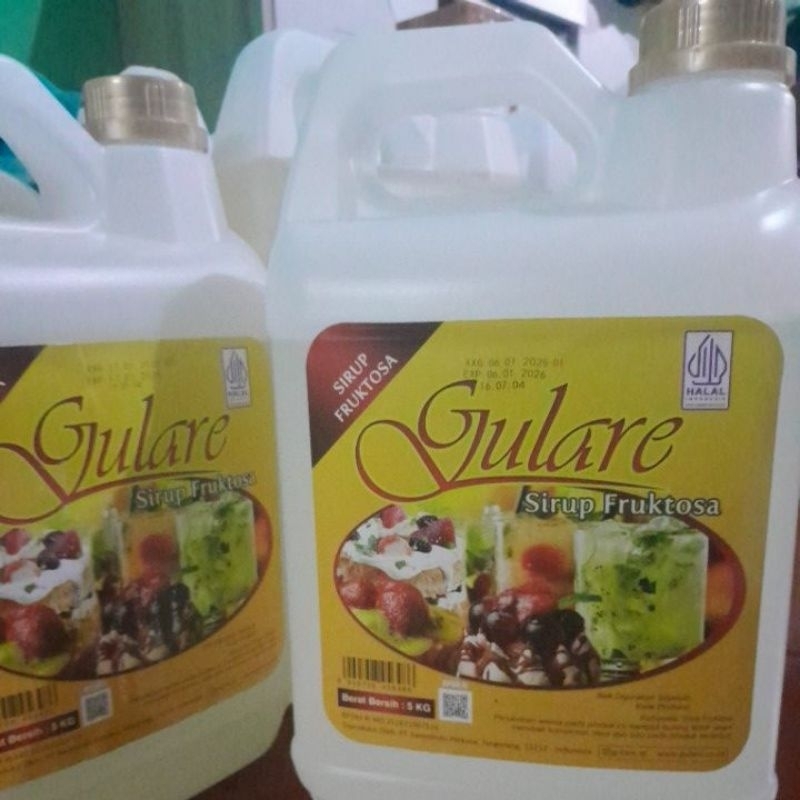 Jual Gula Cair Fruktosa/Sirup Gulare 5kg Original | Shopee Indonesia