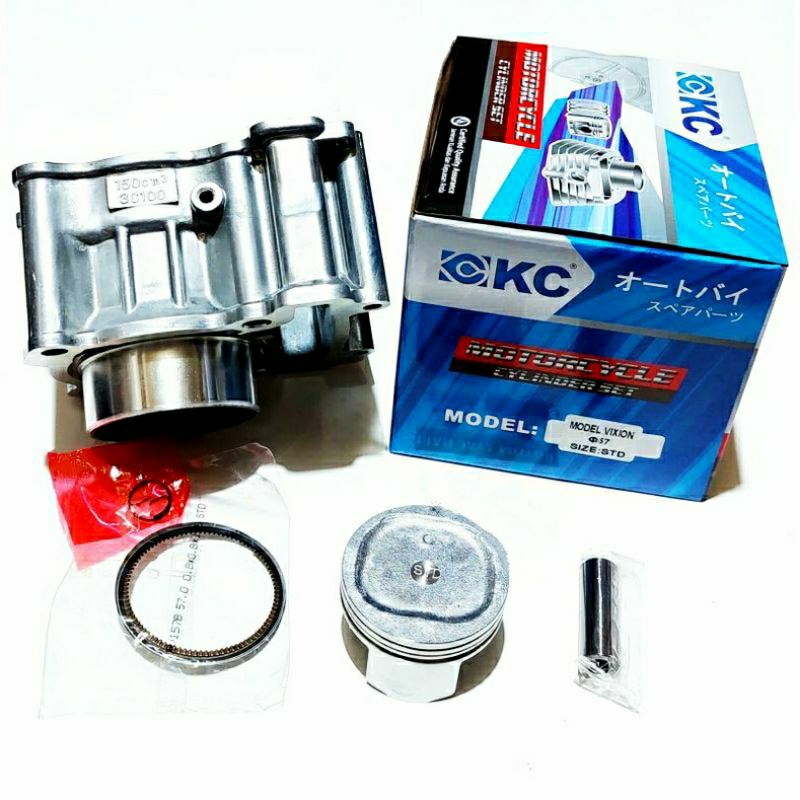 Jual Blok Seher Assy Komplit Vixion Old New Cylinder Block Silinder Boring Set | Shopee Indonesia