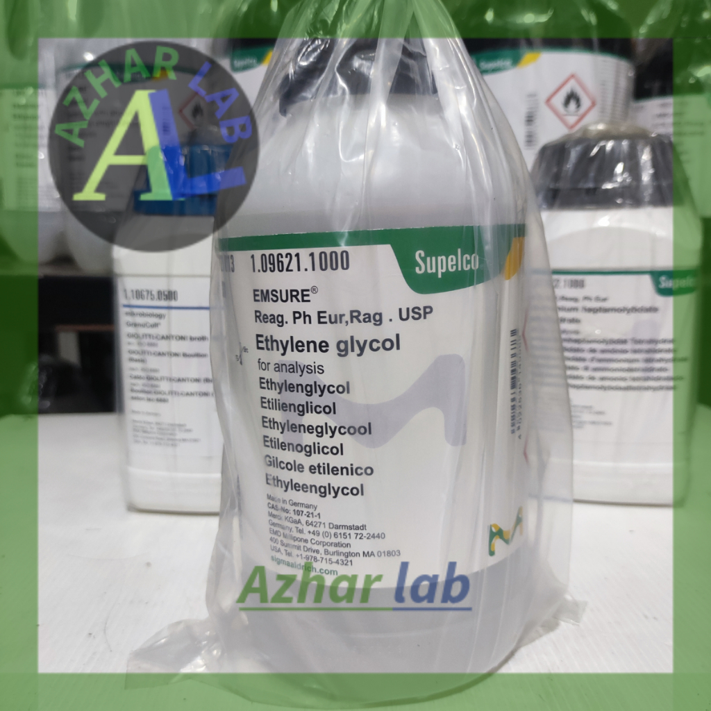 Jual Ethylene Glycol Merck 109621 / Etilena Glikol Pro Analis / C2H6O2 ...