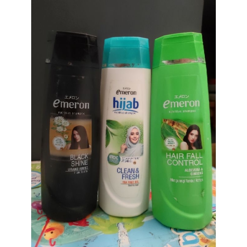 Jual Emeron nutritive Shampoo bervarian 170ml(Rijek stiker) | Shopee ...
