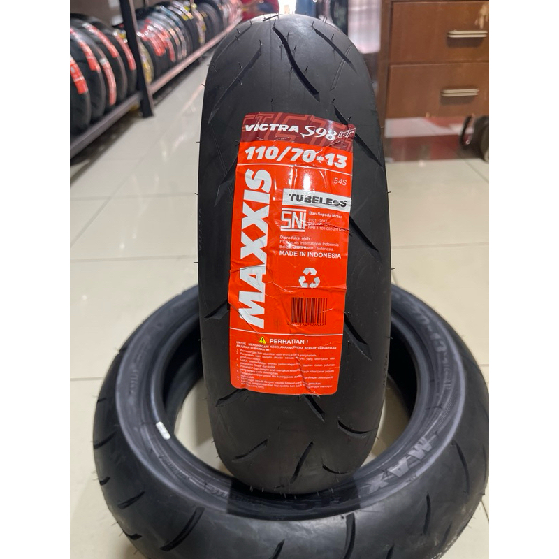 Jual ban maxxis victra s98 ct 110/70-13 untuk motor yamaha nmax ...