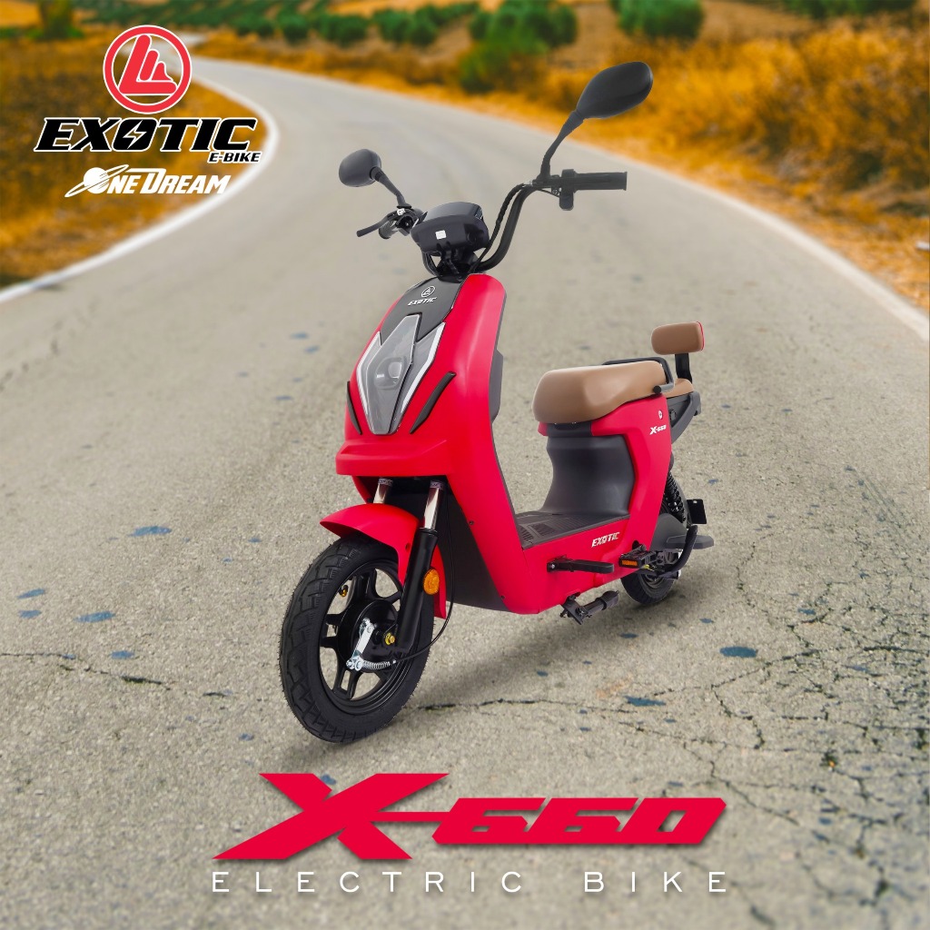 Jual SEPEDA LISTRIK EXOTIC X660 X-660 NEW MODEL TERBARU | Shopee Indonesia