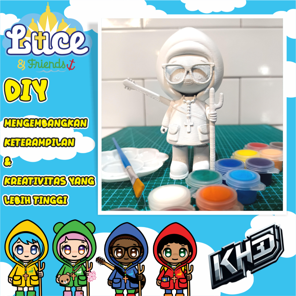 Jual Miniatur Luce And Friend DIY / Luce DIY / Miniatur Luce Sky Fe Xin ...