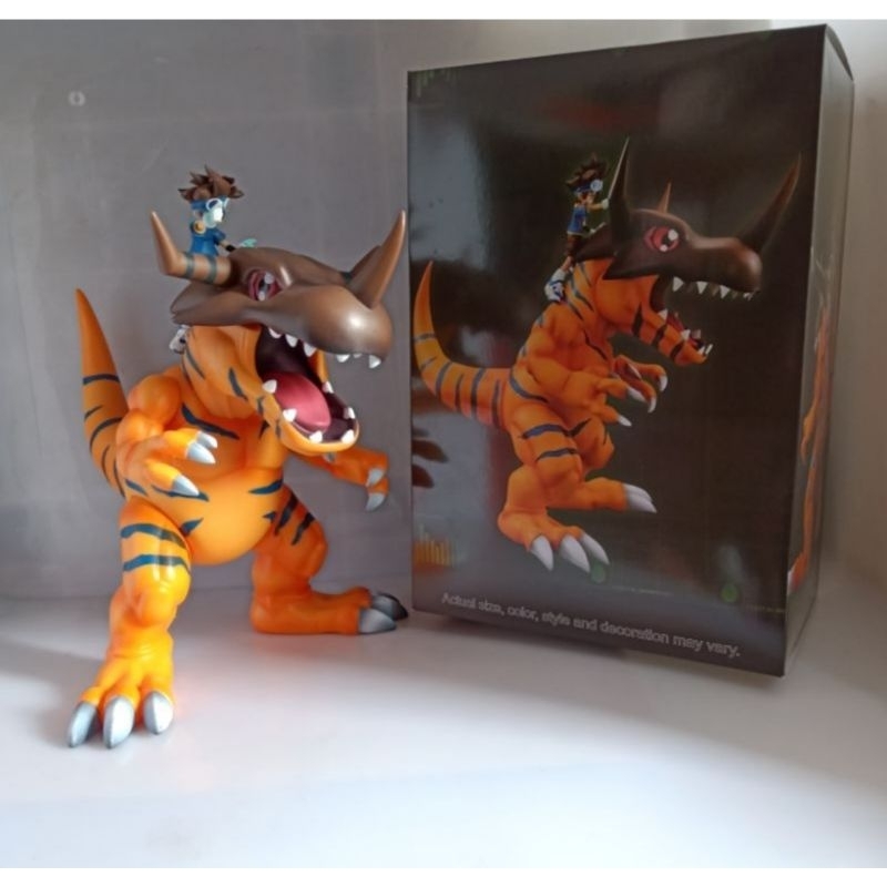 Jual Action Figure Digimon Taichi Greymon Agumon Big Size 28 Cm ...