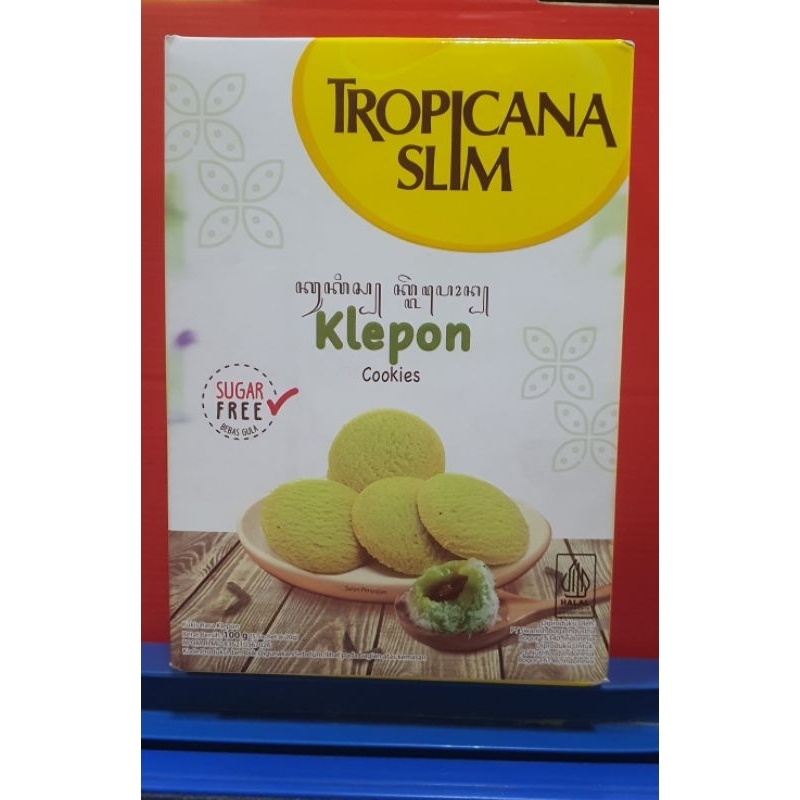 Jual Tropicana Slim Klepon Cookies Sugar Free 100gr | Shopee Indonesia