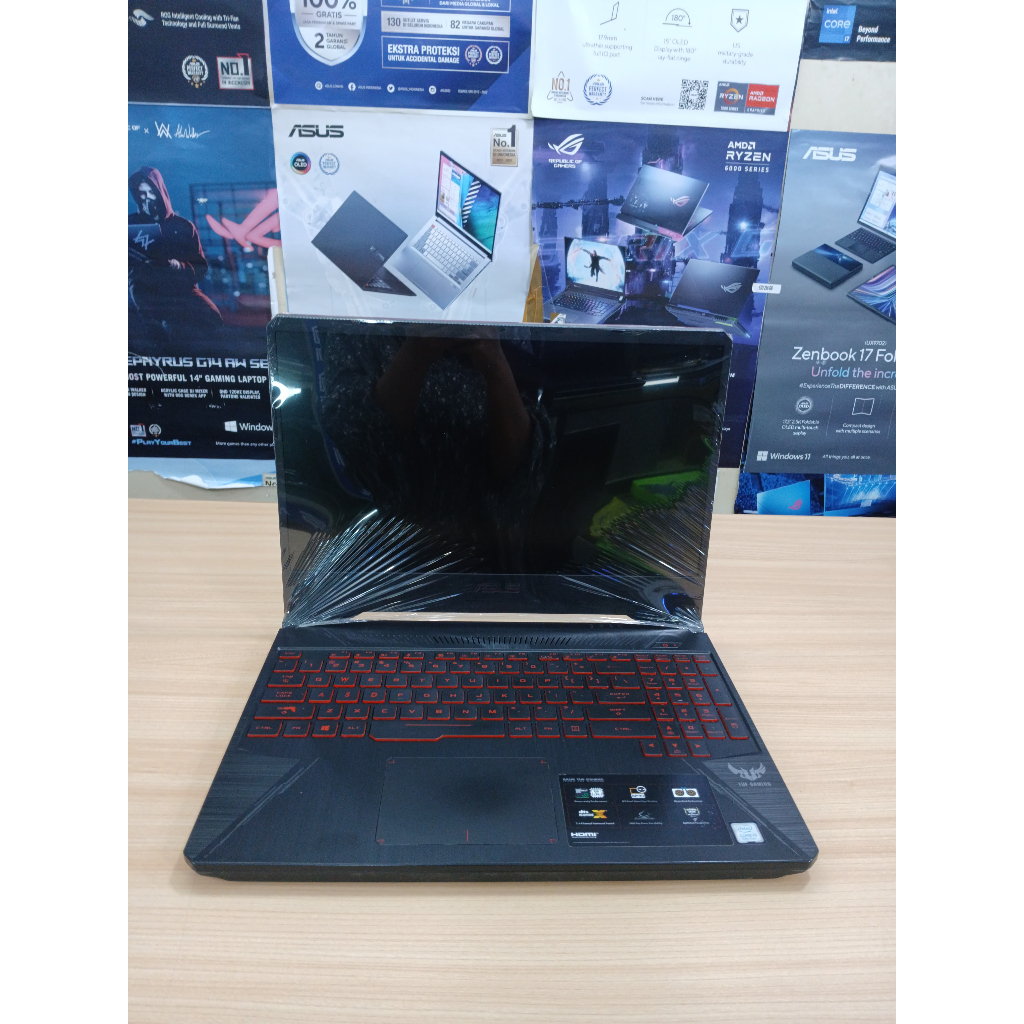 Jual ASUS TUF 15 FX505G INTEL CORE i5 8300H RAM 32GB SSD 256GB+1TB ...