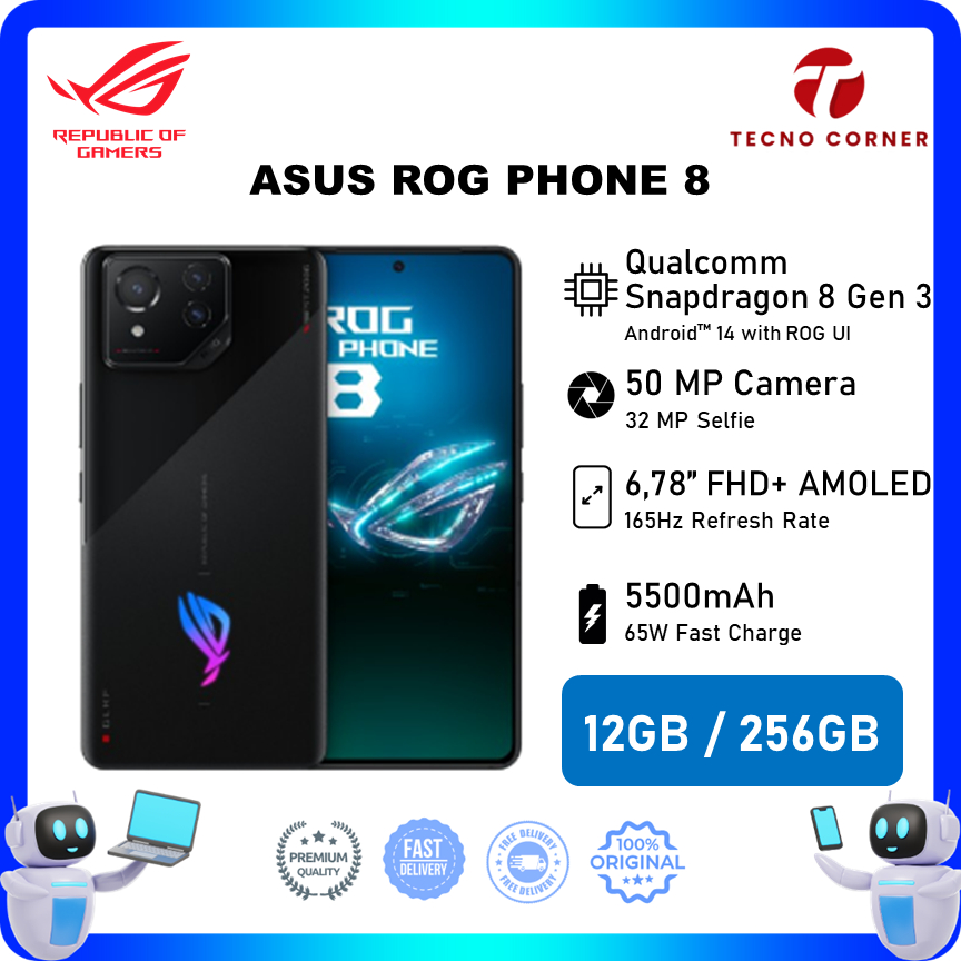 Jual ASUS ROG PHONE 8 [12GB/256GB] Garansi Resmi Asus Indonesia ...